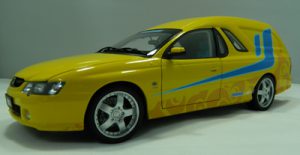 1:18 Scale. Holden VY SS Panelvan Custom Sandman, Devil Yellow ...