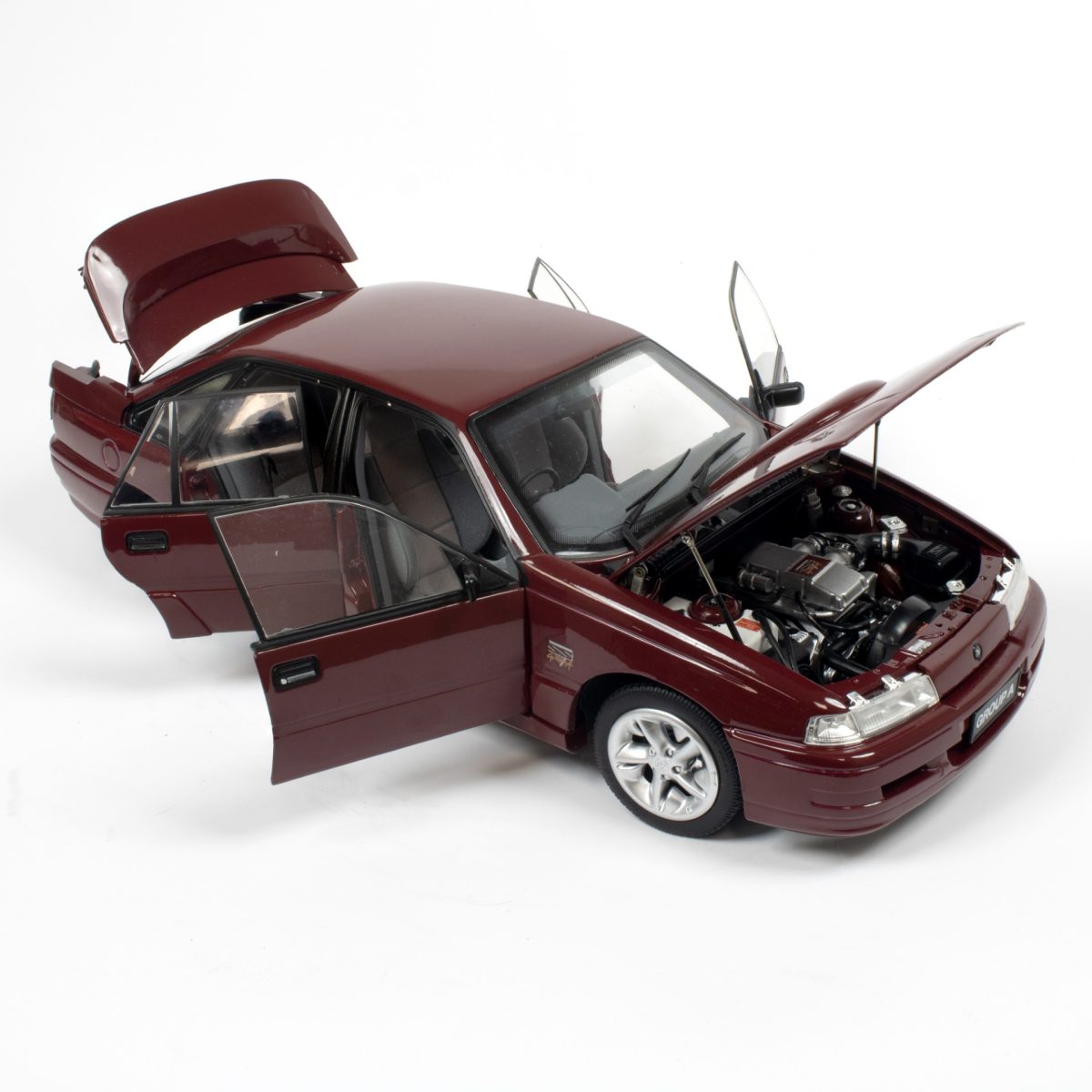 1:18 Scale. Holden VN SS Group A, in Durif Red - Motorfocus Diecast Models
