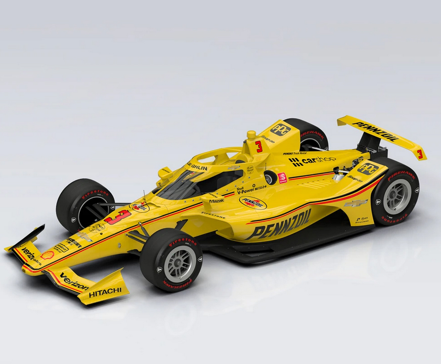 Scott McLaughlin Team Penske #3 Pennzoil Dallara Chevrolet INDYCAR 2021 ...