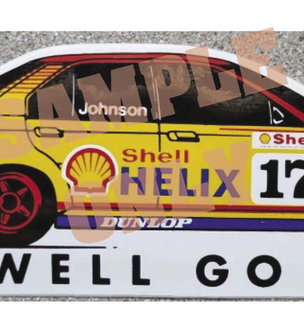 SHELL HELIX, Go Well Go Shell. Dick Johnson #39 - Motorfocus Diecast Models