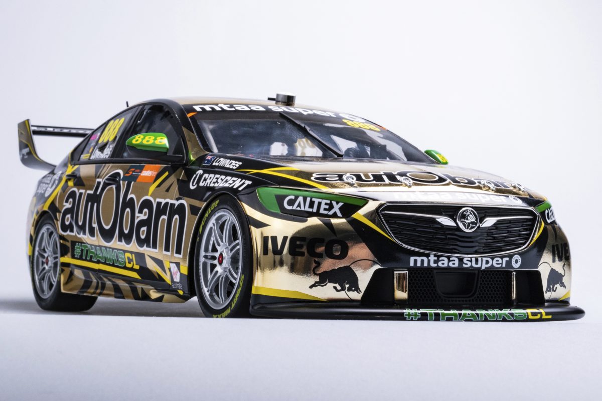 1:18 Scale. Holden ZB Commodore Autobarn Lowndes Racing #888. 2018 ...
