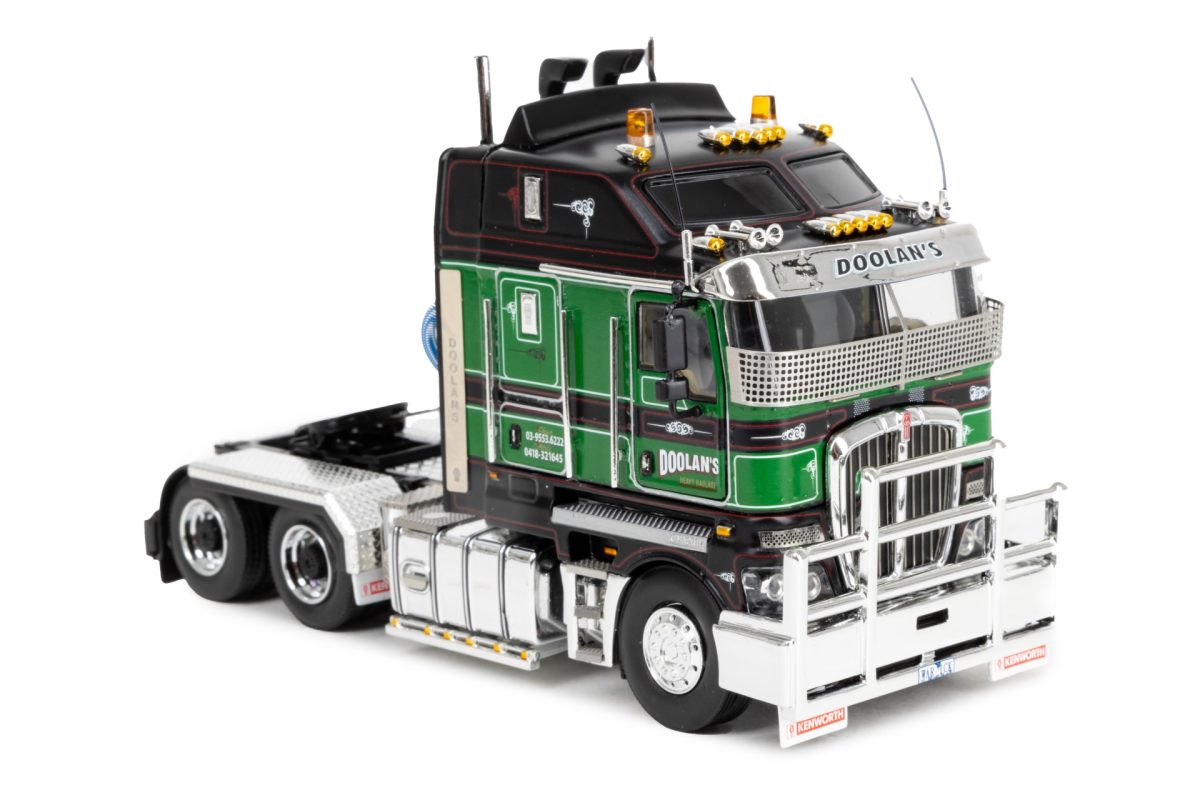 1:50 Scale. Doolans Heavy Haulage. Kenworth K200 Phat Cab, Satin Black ...