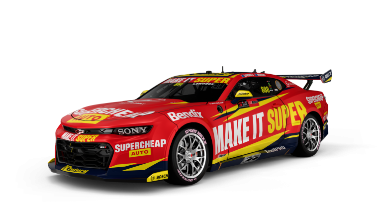 1:18 Scale. Craig Lowndes/Cooper Murray #888. Supercheap Auto Racing ...