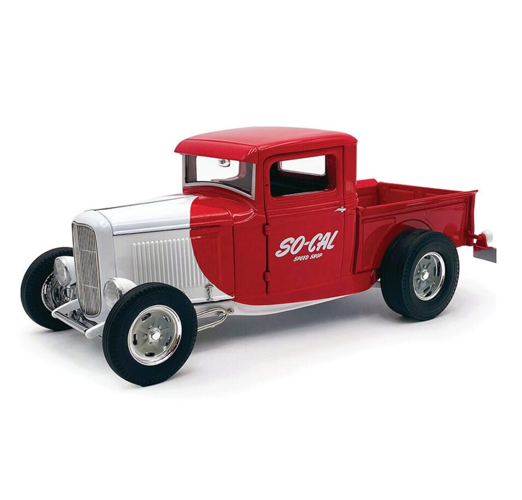 1:18 Scale. 1932 Ford Hot Rod Pick Up Truck – So-Cal Speed Shop ...