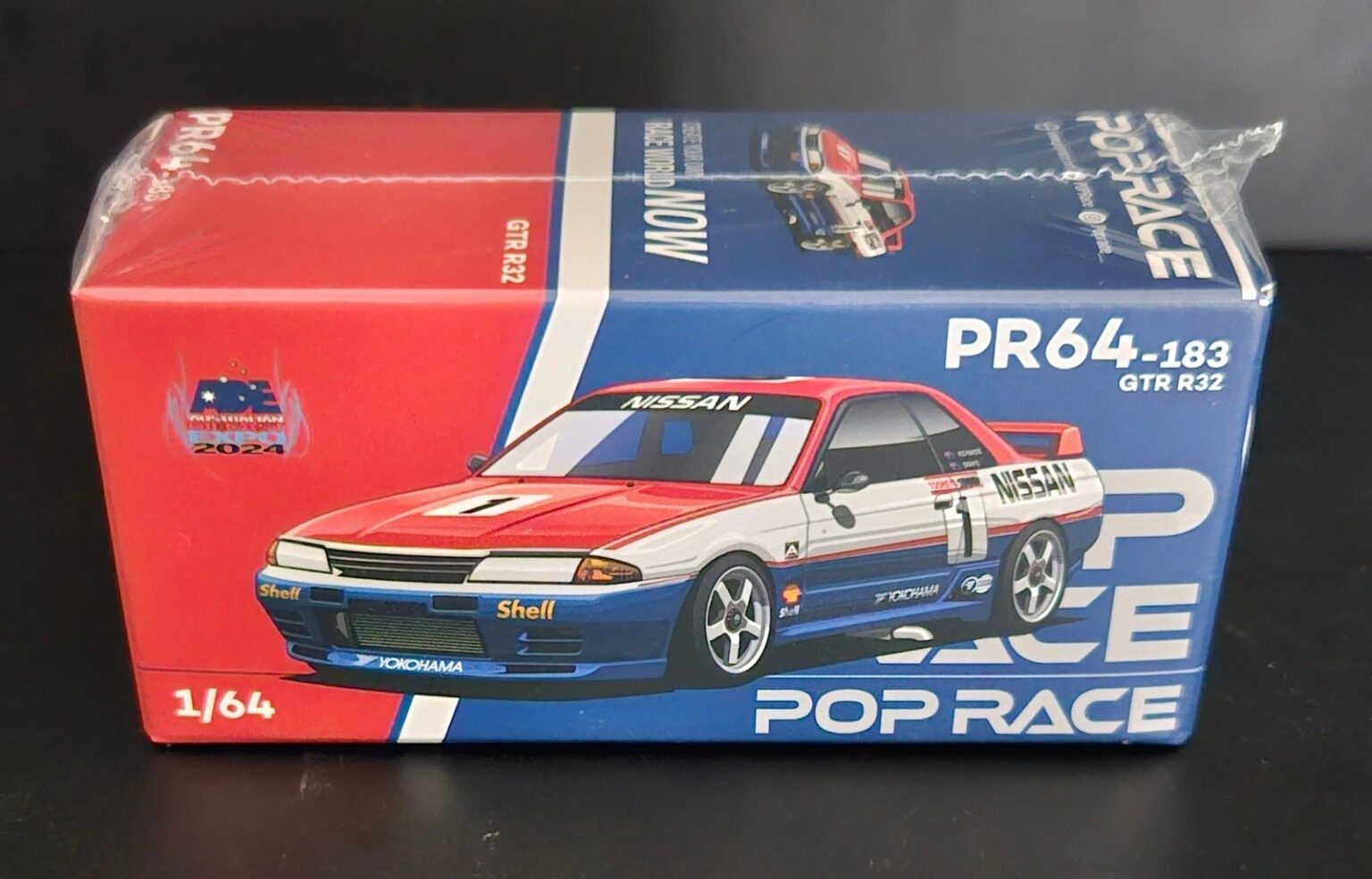 1:64 Scale. Jim Richards/ Mark Skaife #1. Nissan Skyline GTR R32,1991 ...