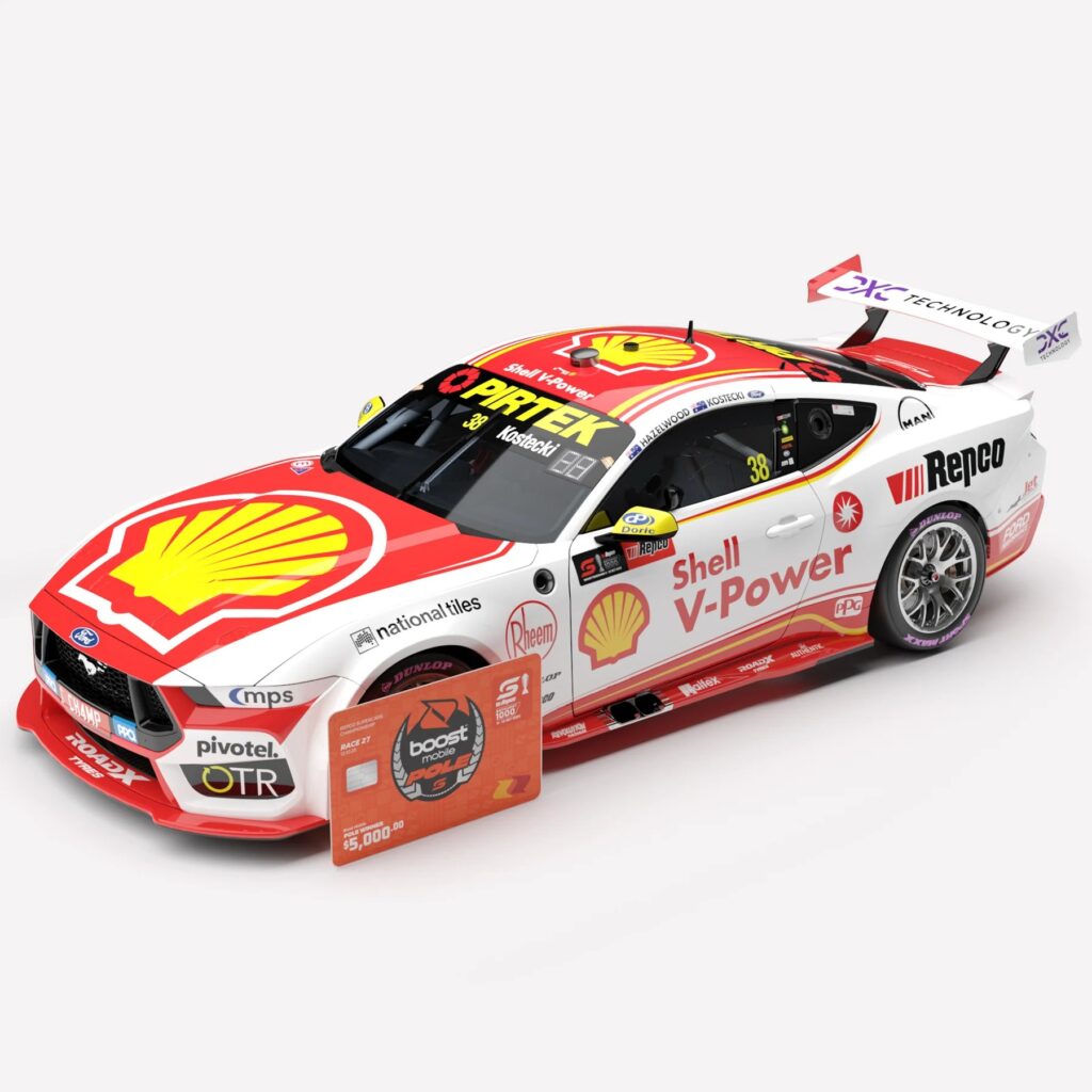 1:18 Scale. Brodie Kostecki / Todd Hazelwood. Shell V-Power Racing Team ...