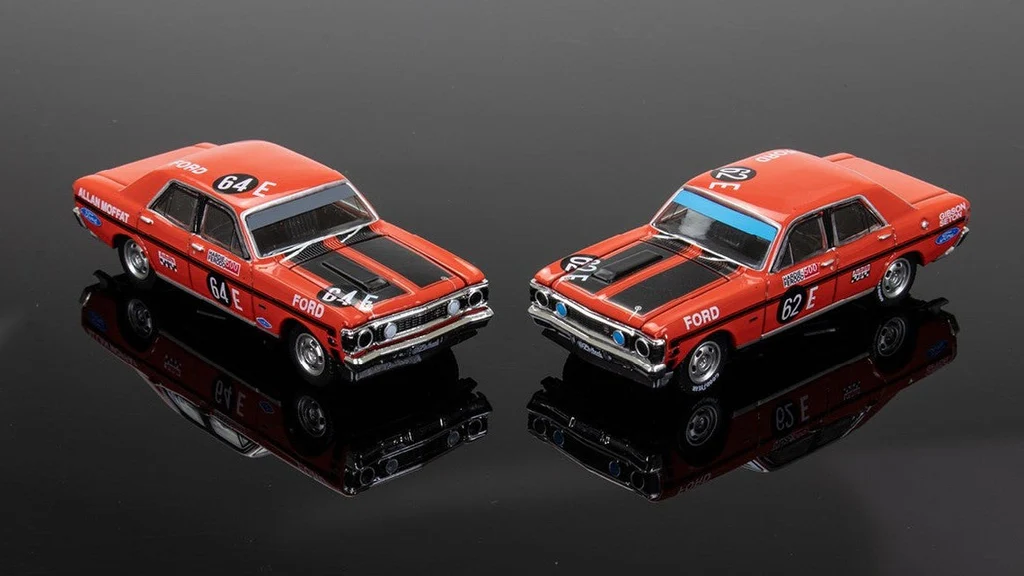 1:64 Scale. Allan Moffat #64E 1970 Winner & Fred Gibson / Barry Seton ...