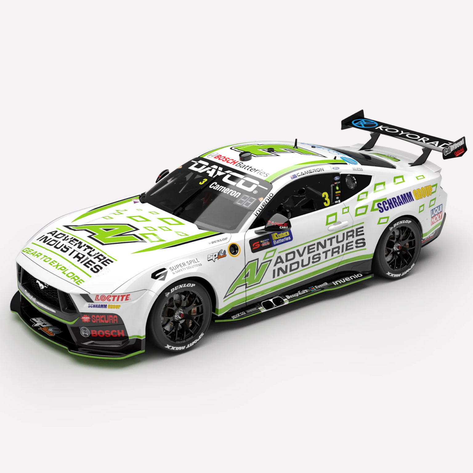 1:18 Scale. Aaron Cameron. Blanchard Racing Team Adventure Industries ...