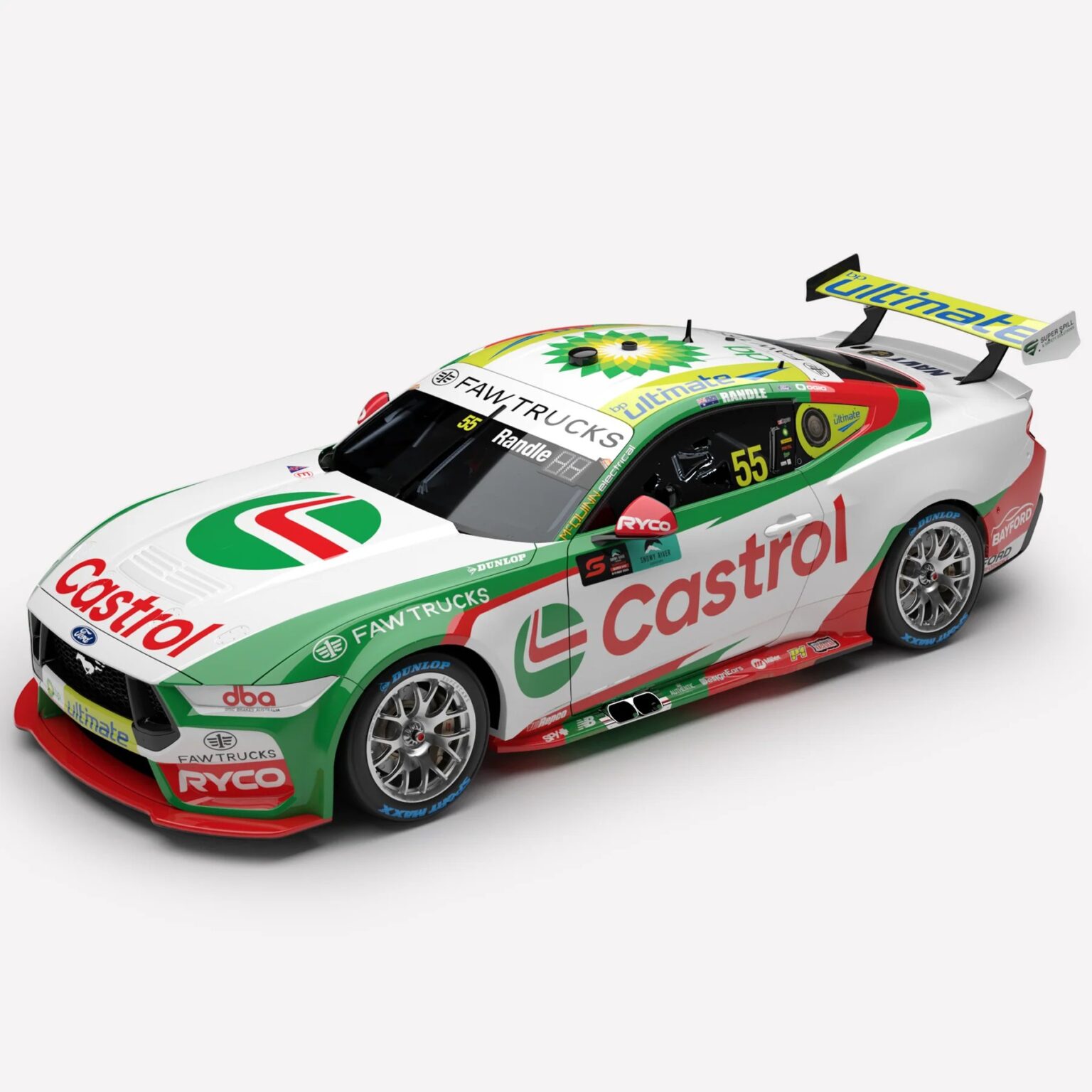 1:18 Scale. Thomas Randle. Tickford Racing #55 Ford Mustang GT 2025 ...