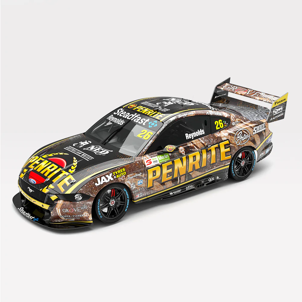 1:43 Scale. David Reynolds. Penrite Racing #26 Ford Mustang GT – 2022 ...