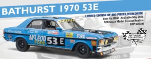1:18 Scale. John Goss/Bob Skelton #53E. Ford XW Falcon Phase II ...